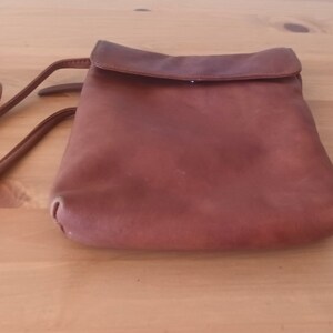 Prato Vintage Women Brown Leather Crossbody Bag Brown Shoulder Bag ...