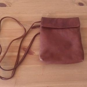 Prato Vintage Women Brown Leather Crossbody Bag Brown Shoulder Bag ...