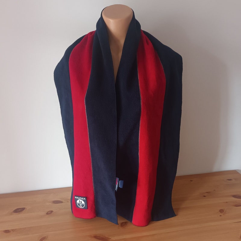 Red Mens Scarf - Etsy