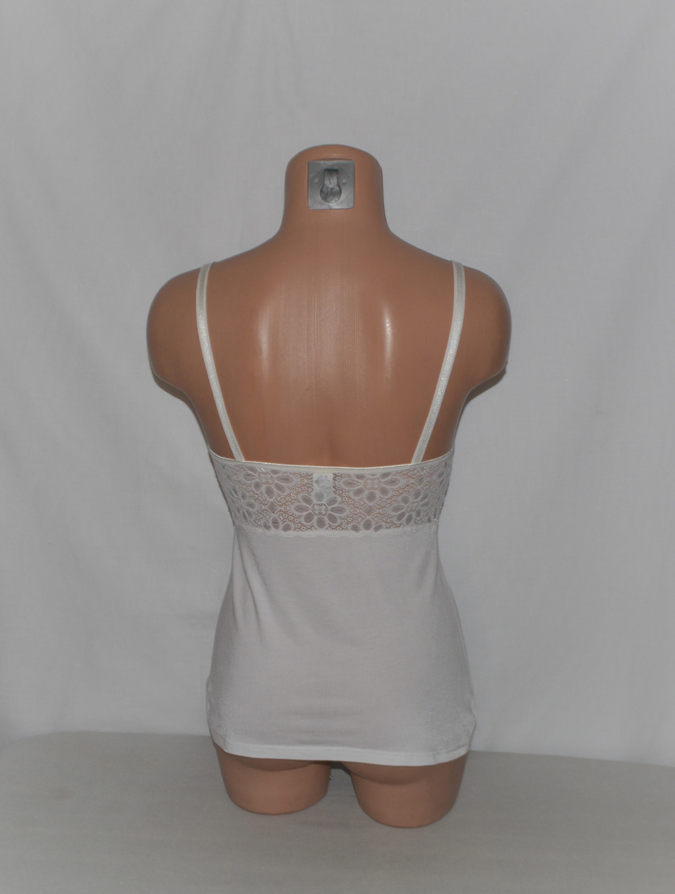 Vintage White Lace Built in Bra Size 75C Bridal Bra Camisole Bra Lace ...