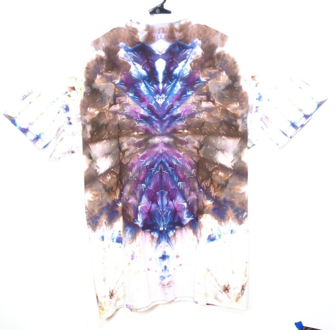 Dyenied Tie Dye #105 XL Dual Sided, Mandala V1(f), Mandala V4(b), TRI ...