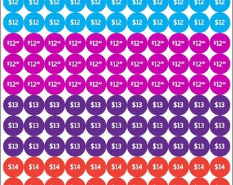 PERSONALIZED Pricing Stickers - Etsy