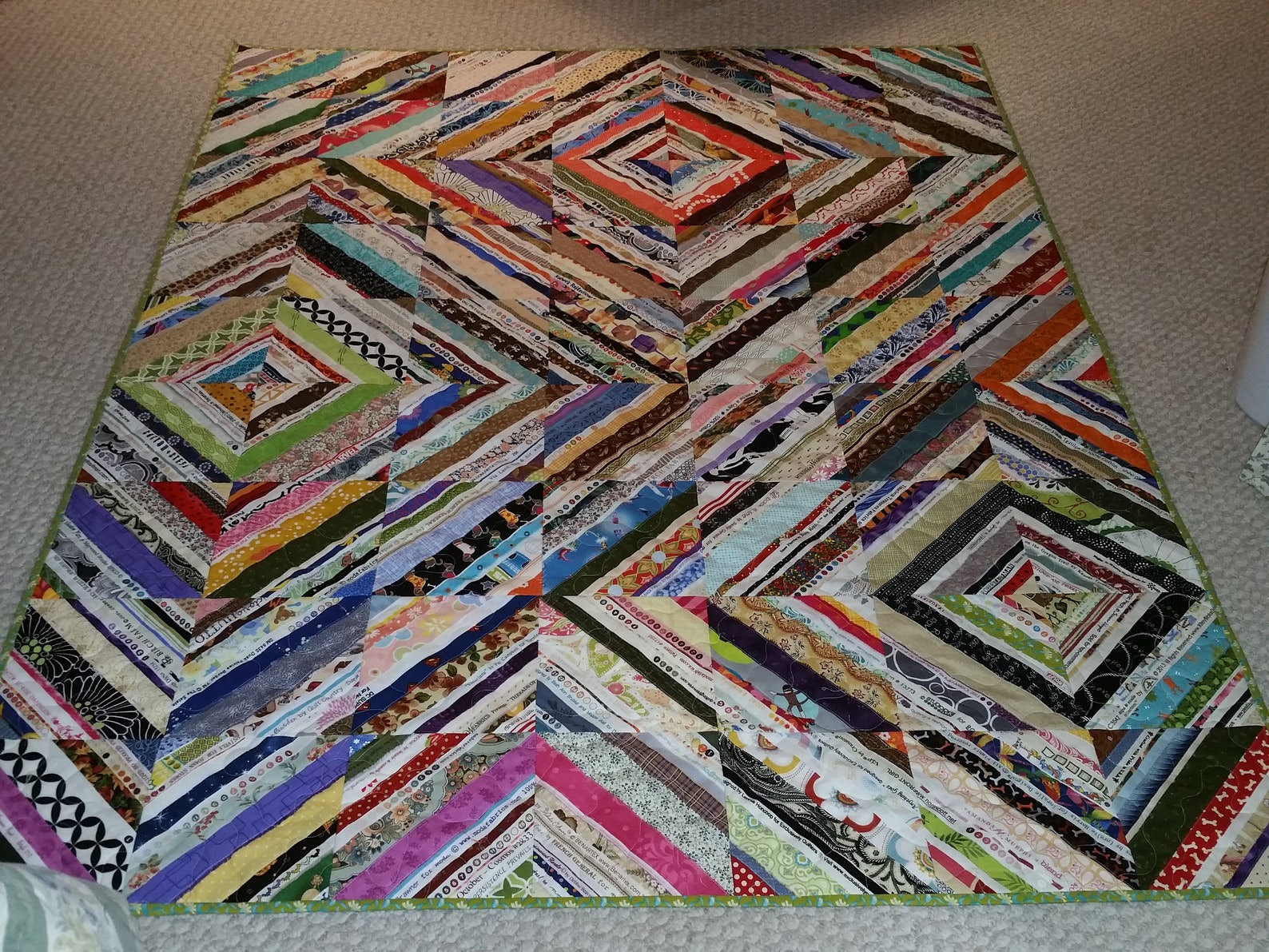 Selvage Quilt Pattern Ricochet Downloadable PDF | Etsy