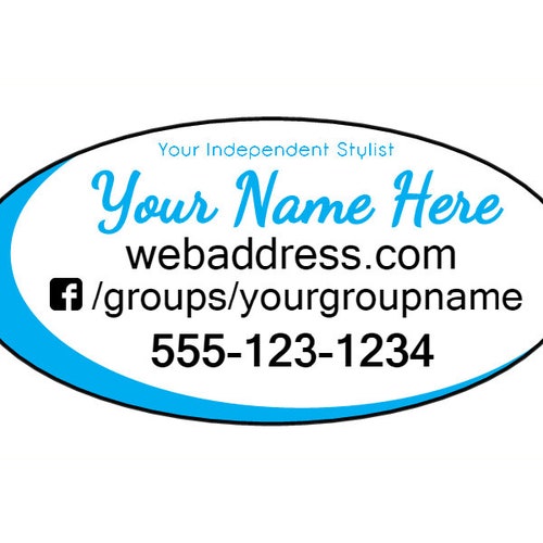 Consultant/stylist Labels Stickers for Products Promotional - Etsy