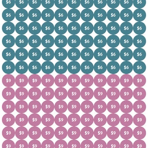 Price Stickers, Product Pricing Labels for Vendor Events and Parties - Etsy