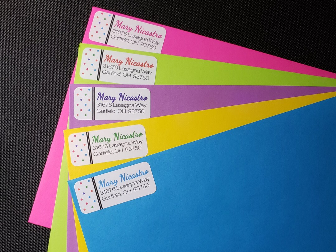 Small Address Labels 1.75" X .75" - Etsy