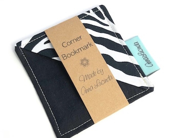 Zebra Bookmark - Etsy
