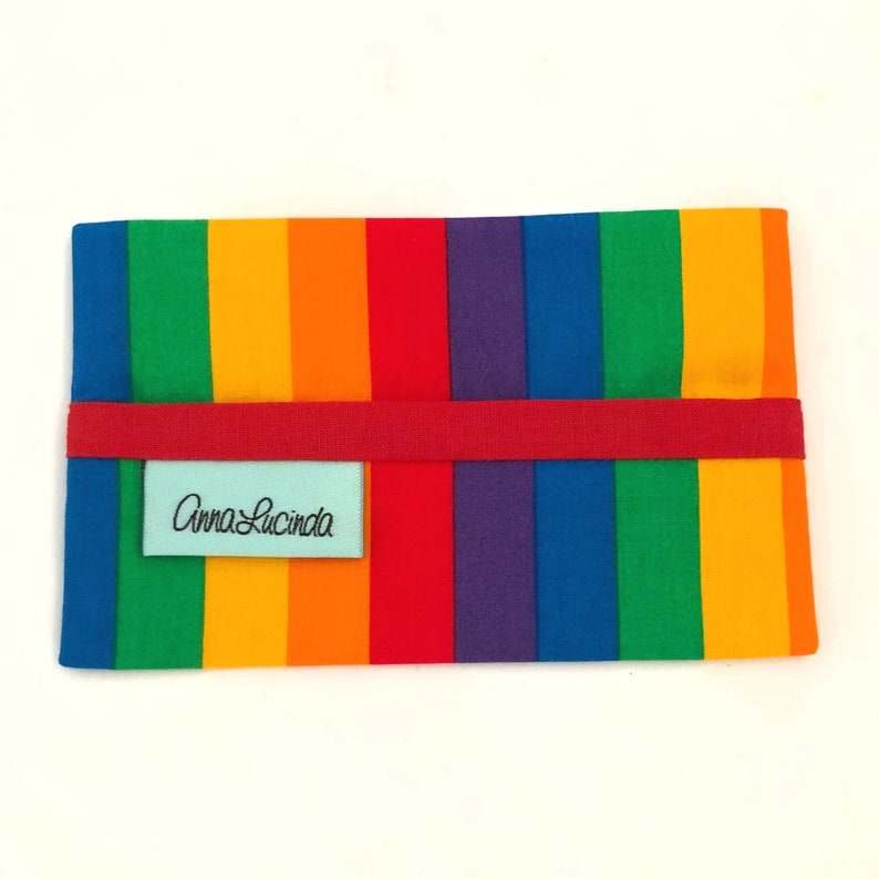 Pride Tissue Cover, Fabric Pocket Tissue Holder, Rainbow Tissue Pouch ...