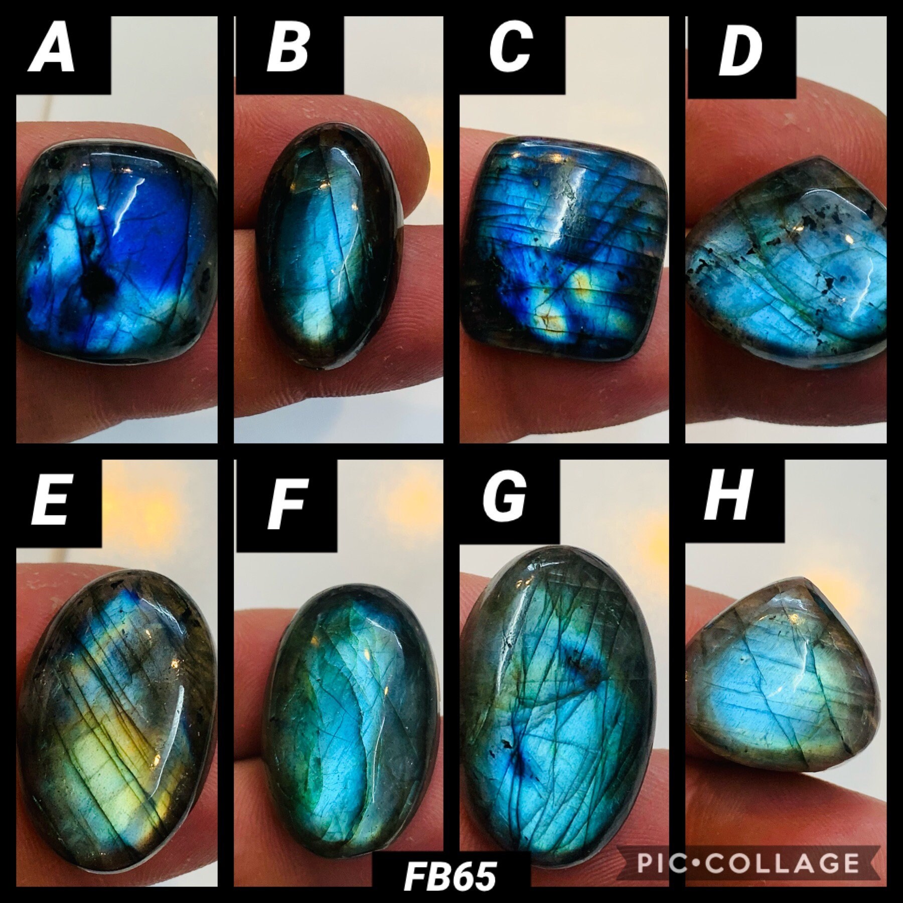 Pierre précieuse Labradorite AAA Labradorite Labradorite Stone Natural ...