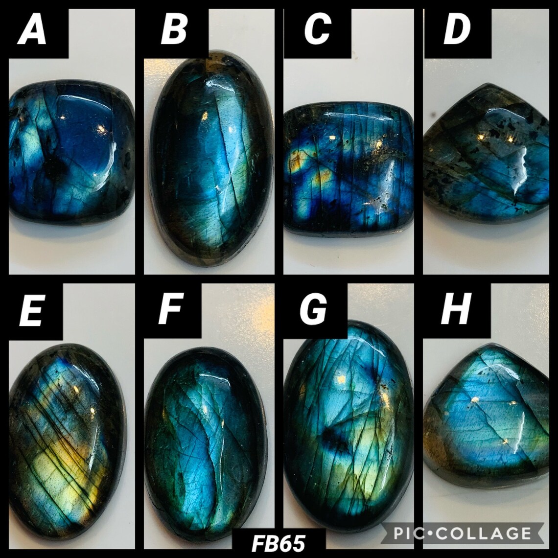 Pierre précieuse Labradorite AAA Labradorite Labradorite Stone Natural ...