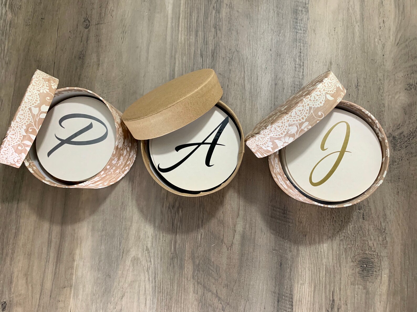 Personalized paper coasters | Etsy