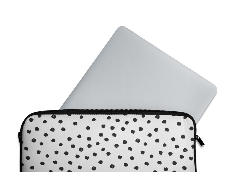 Laptop Sleeve Blue Laptop Case Monochrome Print Laptop | Etsy