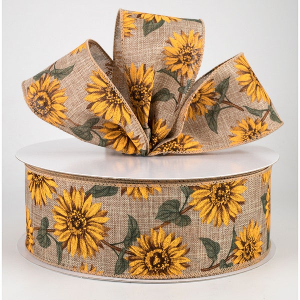 Sunflower Ribbon - Etsy
