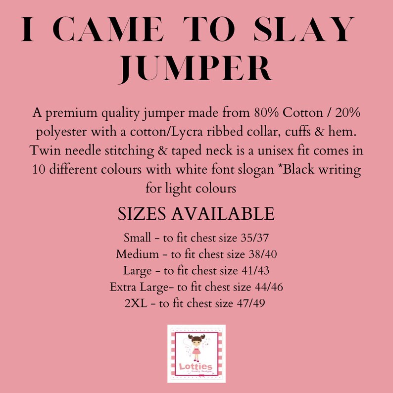 I Came to Slay Jumper, Slay Jumper, Slay Slogan Jumper, Womens Jumper ...