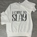 I Came to Slay Jumper, Slay Jumper, Slay Slogan Jumper, Womens Jumper ...