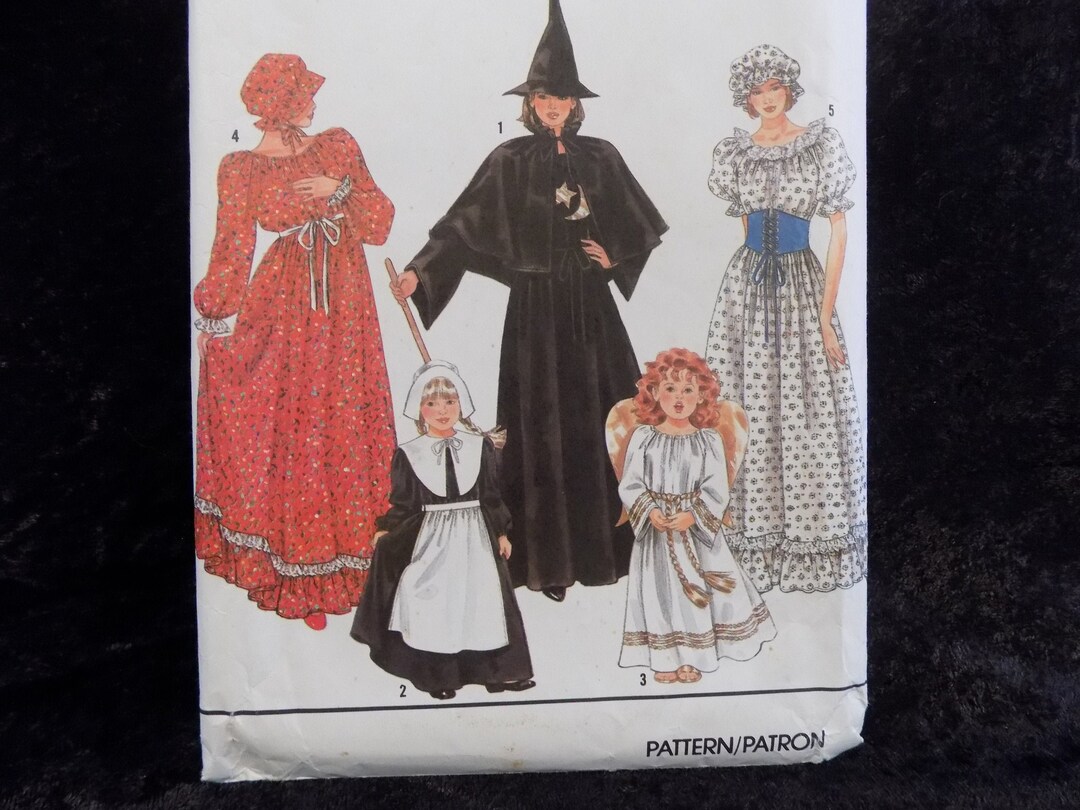 Vintage Simplicity Pattern #9809 - Vintage Girl Costume Pattern ...