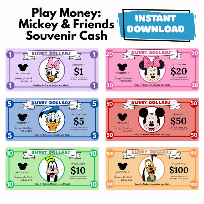 Money Budget for Children - Etsy