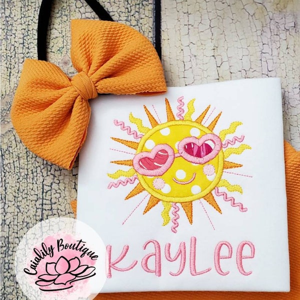 Sunshine Applique - Etsy