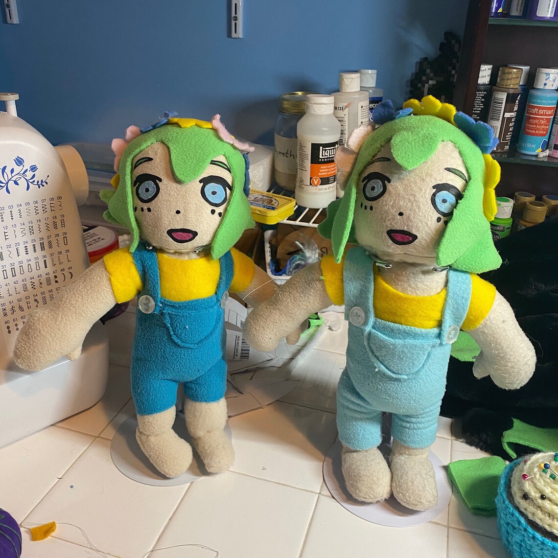 Omori Game Basil Plush Doll | Etsy