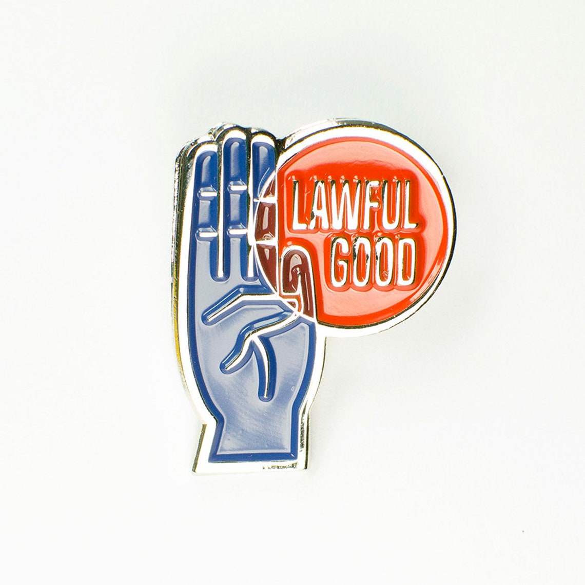 Lawful Good RPG Alignment 1.25 Enamel Pin - Etsy