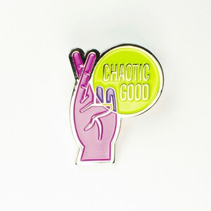 Chaotic Good RPG Alignment 1.25 Enamel Pin - Etsy