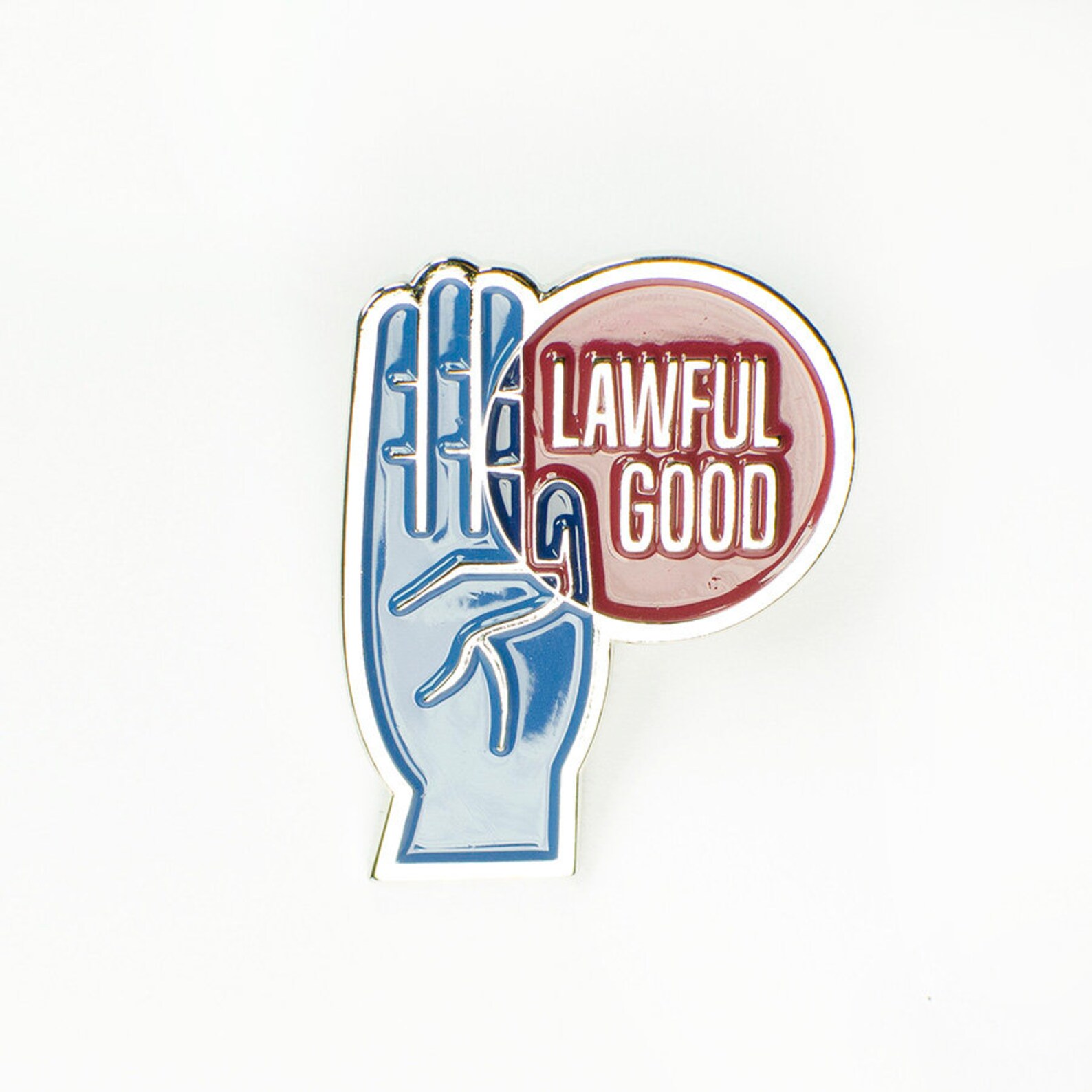 Lawful Good RPG Alignment 1.25 Enamel Pin - Etsy