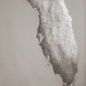 You-pick State Map: Silver Leaf - Etsy