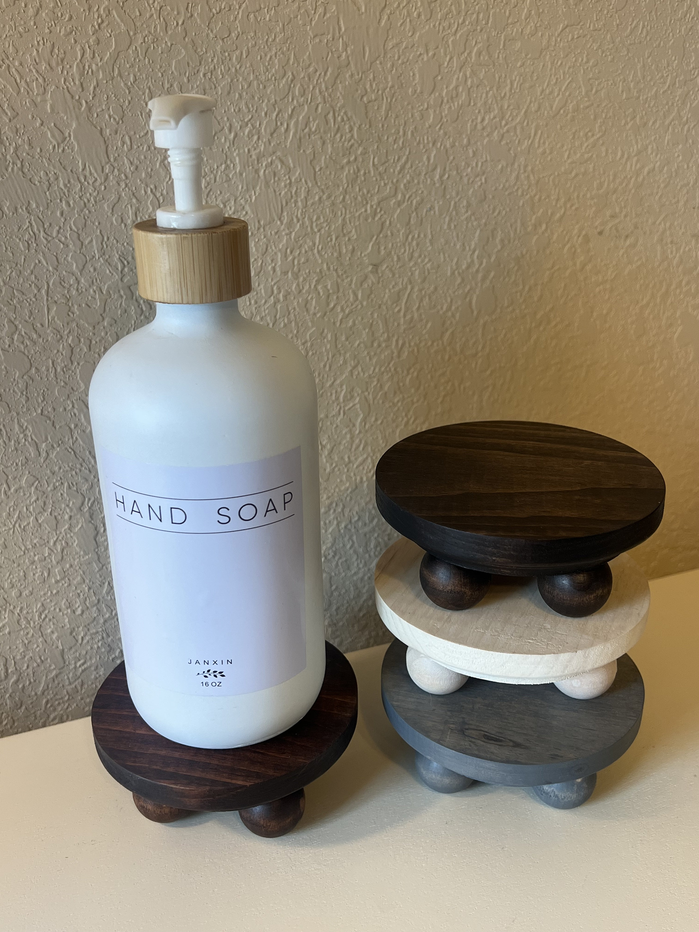 Mini Round Wood Riser / Circular Wood Riser / Display Riser / - Etsy