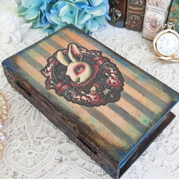 White Rabbit Box - Etsy