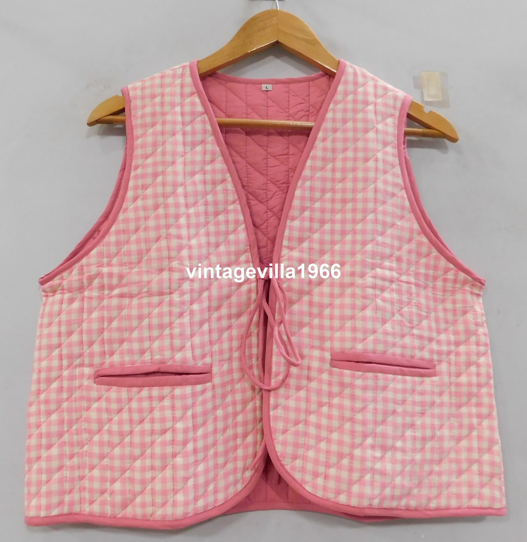 Cotton Handloom Vest, Short West Coat, Handloom Khadi Cotton Fabric ...
