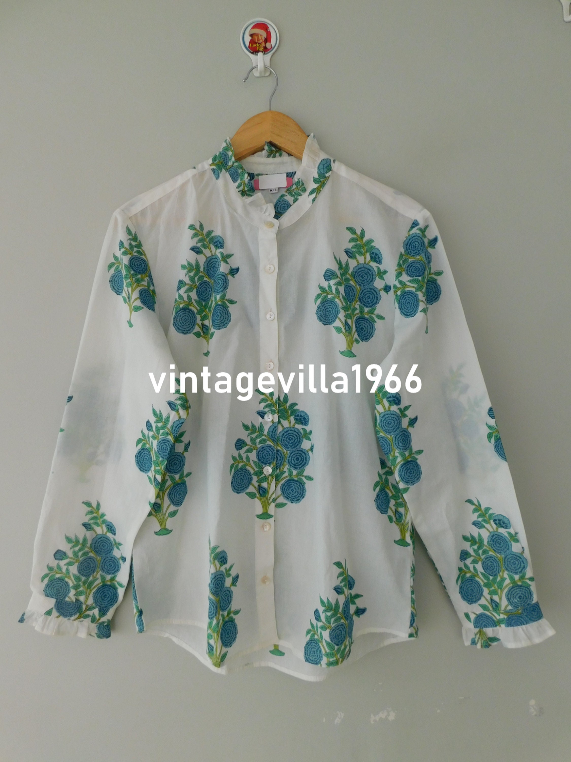 Buta Print Shirt - Etsy