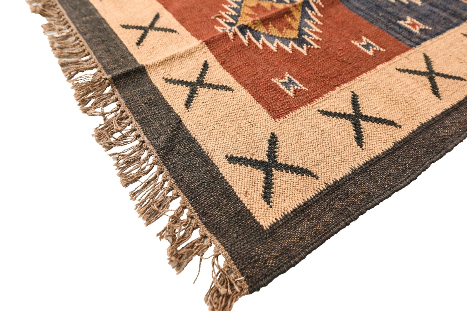 Indian Handmade Wool Jute Rug Home Decor Living Room Area Rug - Etsy