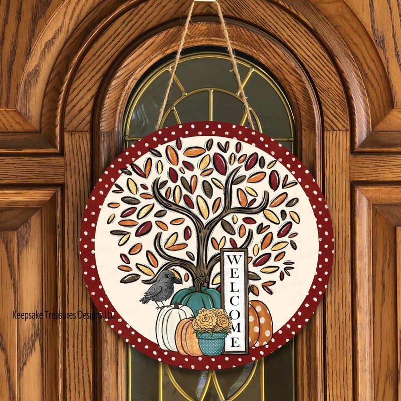Seasonal Door Hanger - Etsy