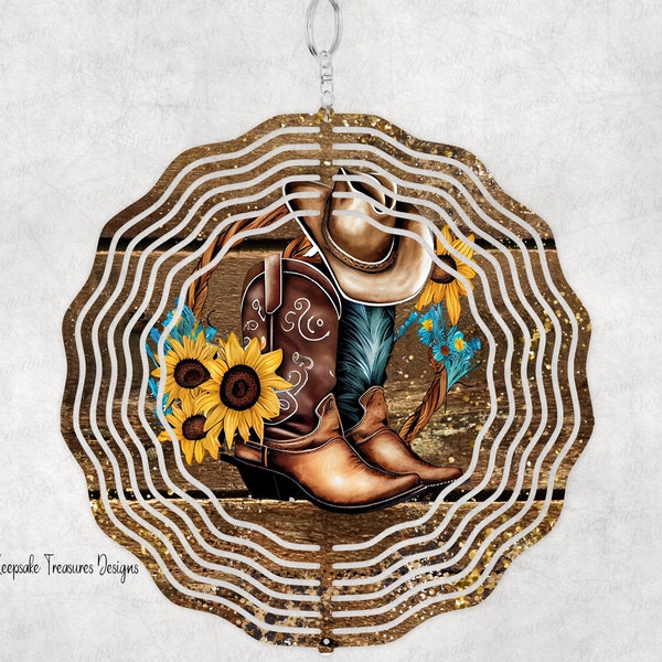 Western Wind Spinner Png - Etsy