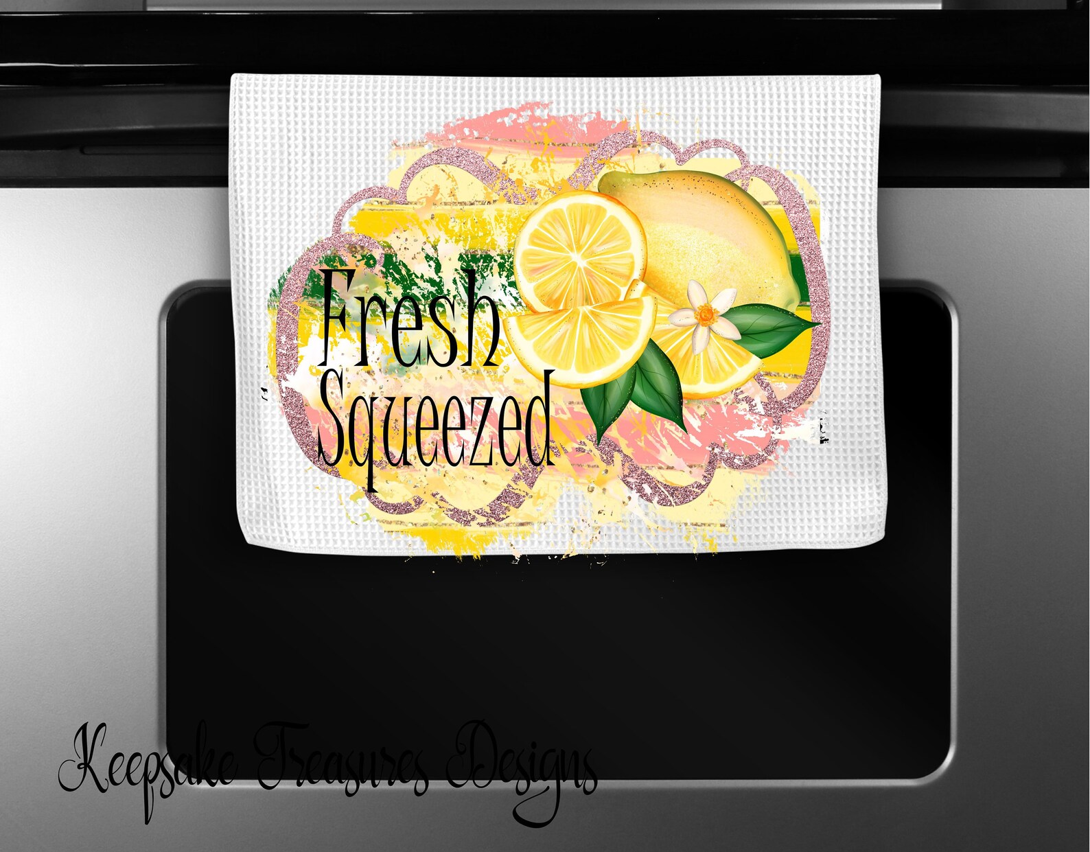 Fresh Squeezed Lemon Sublimation Design: Summer Kitchen Graphic (PNG ...