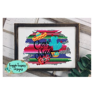 Cinco De Mayo ~ Serape ~ Sublimation Design ~ Digital Download ~ PNG - Etsy