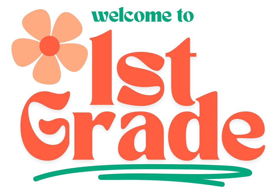 Welcome to 1st Grade Svg, Back to School, 1st Grade - Etsy