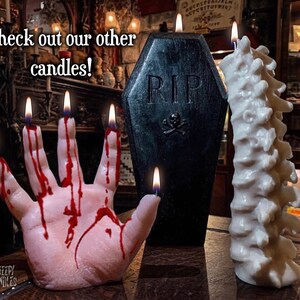 Brain in a Jar Candle - Halloween Candles - Creepy Candles - Halloween ...