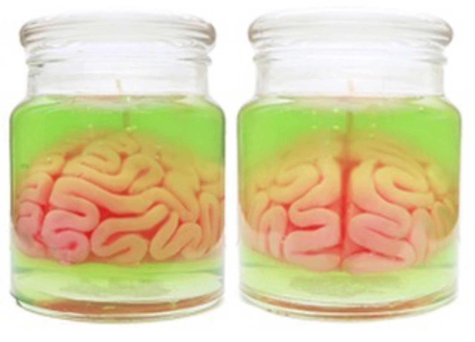 Brain in a Jar Candle Halloween Candles Creepy Candles - Etsy