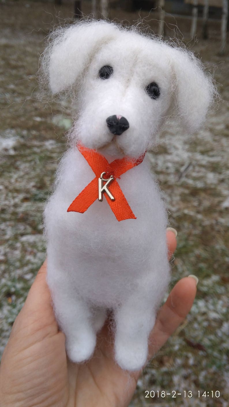 Custom Felt Dog Pitbull Custom Replica Pit Bull Custom Stuffed | Etsy