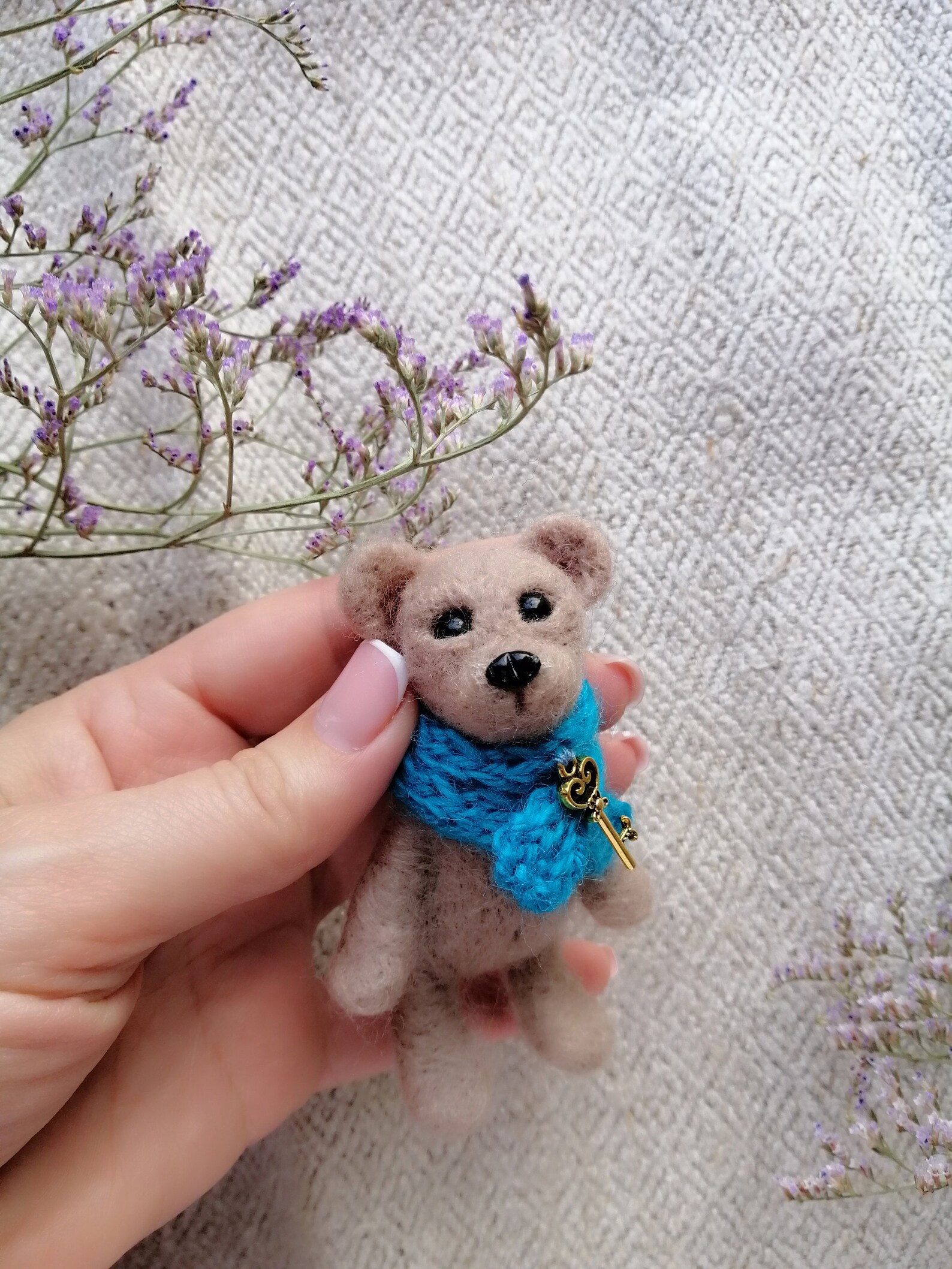 Felted Bear Little Bear Artist Bears Memory Bears Gummi Bears | Etsy