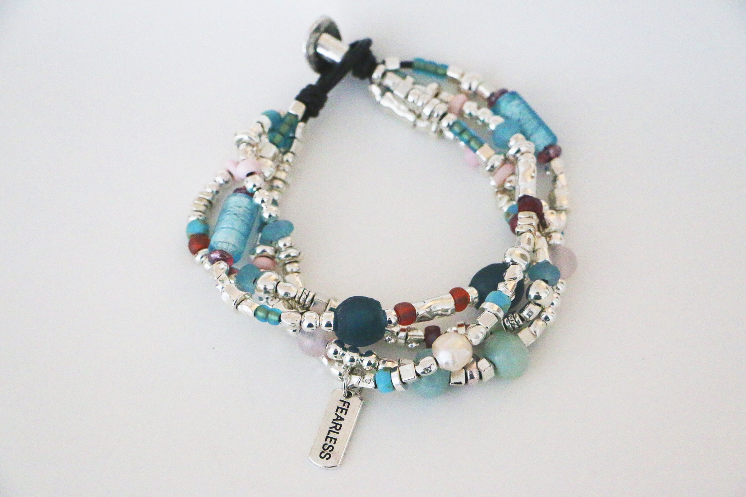 BLUE RIBBONS ANKLET - Etsy