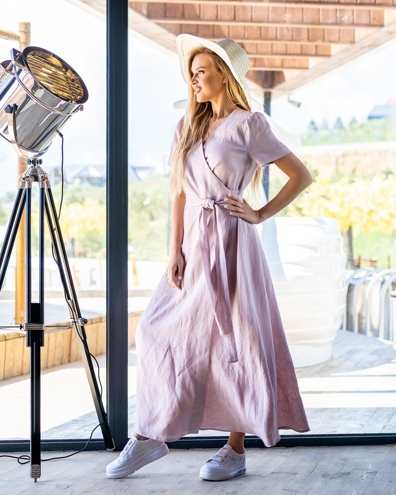 Linen Dress Simple Linen Dress Summer Linen Dress Linen - Etsy