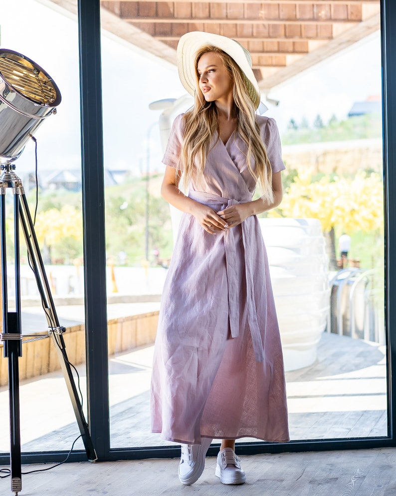 Linen Dress Simple Linen Dress Summer Linen Dress Linen - Etsy