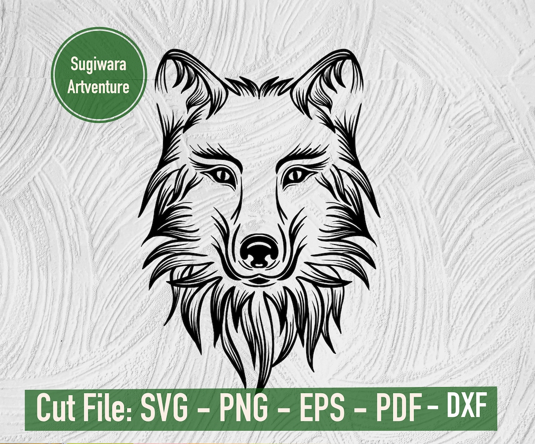 WOLF HEAD SVG Wolf Face Svg Svg Files for Cricut Wolf - Etsy