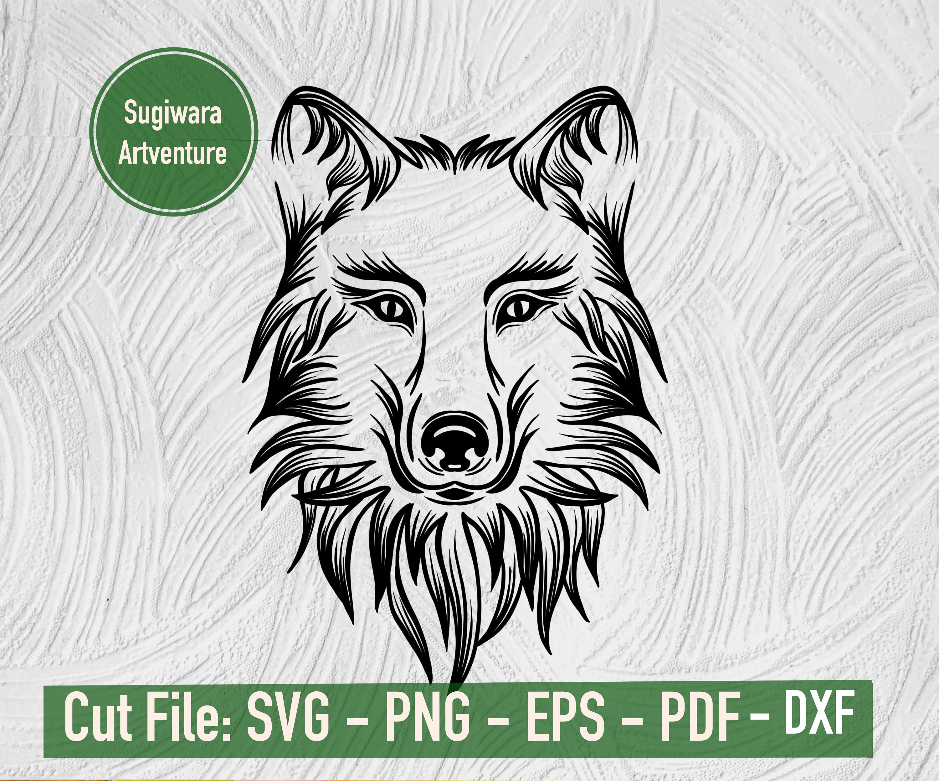 WOLF HEAD SVG Wolf Face Svg svg files for cricut wolf - Etsy.de