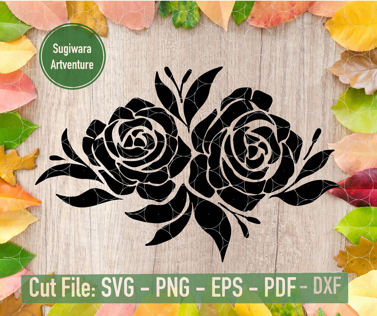 10 Rose Bundle Svg Flower Svg Svg Files for Cricut Flower | Etsy