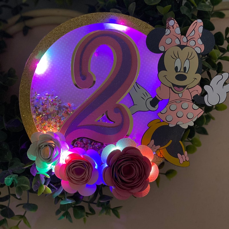 Light up Cake Topper - Etsy