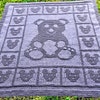 Snoopy Blanket/knitting/pattern/english/dk Yarn - Etsy
