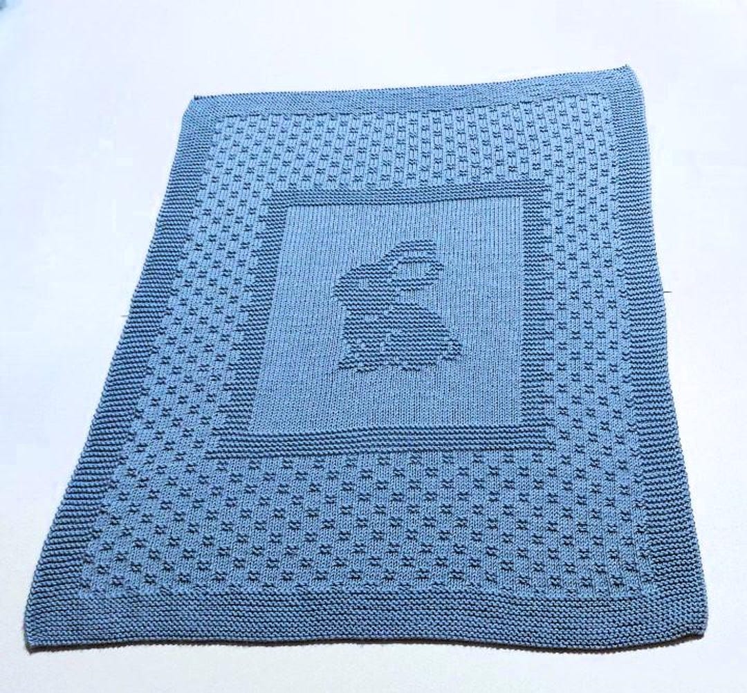 Klaus Baby Blanket, Knitting, Baby Blanket, English Pattern, DK Yarn - Etsy
